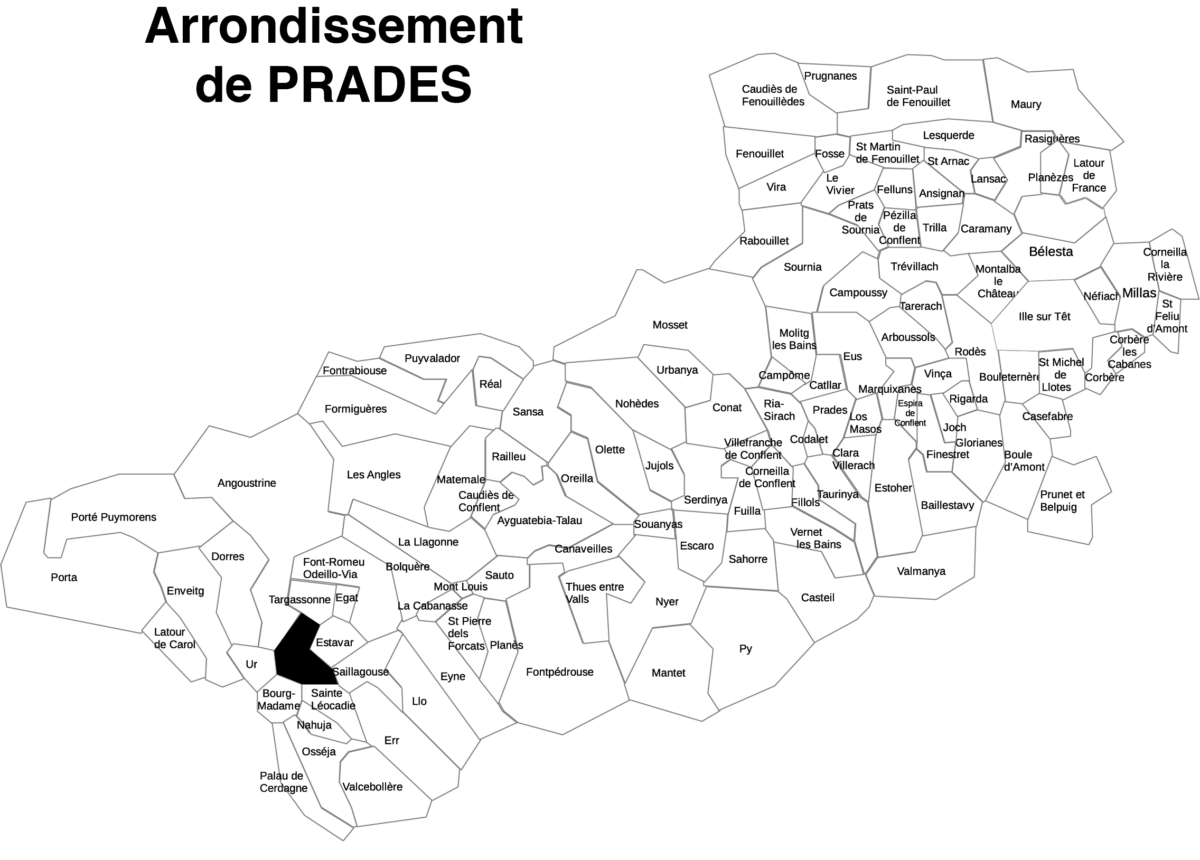 Arrondissement de Prades - AMF66