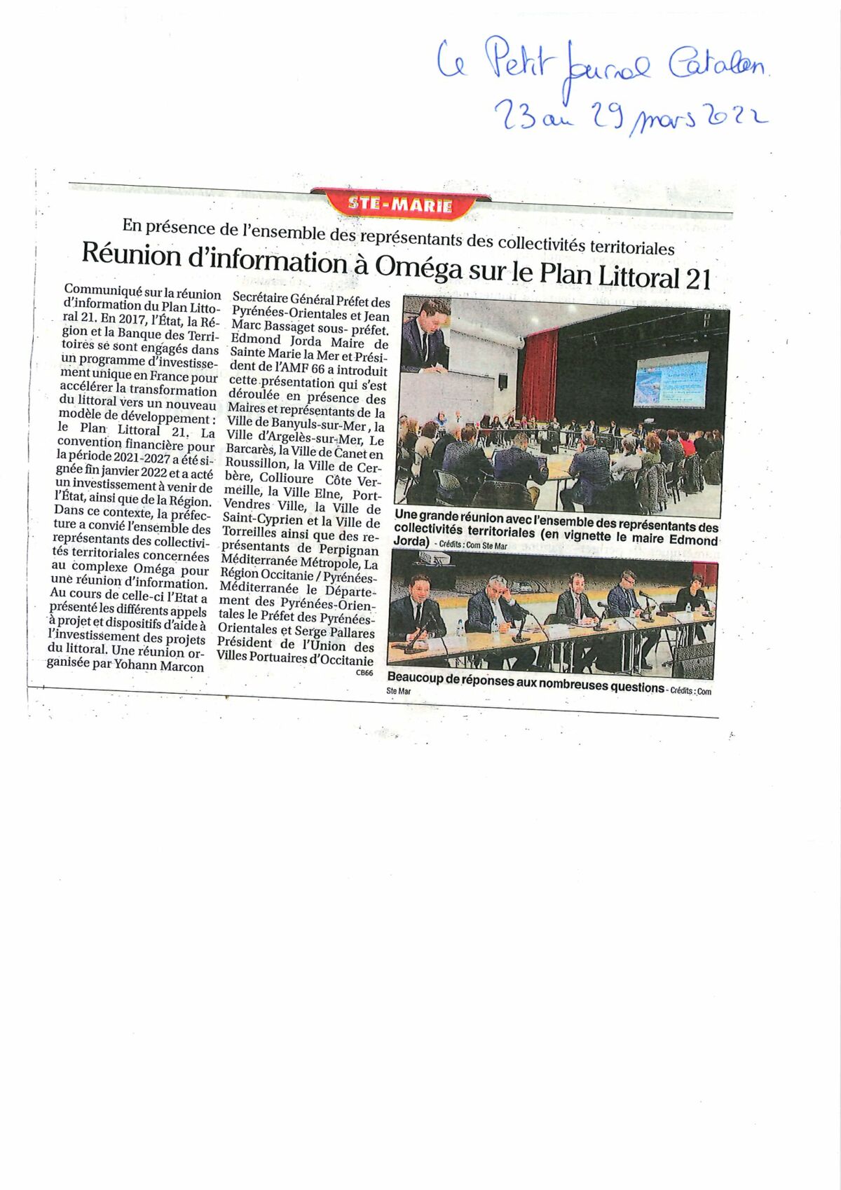 Article de Presse 2022 - AMF66